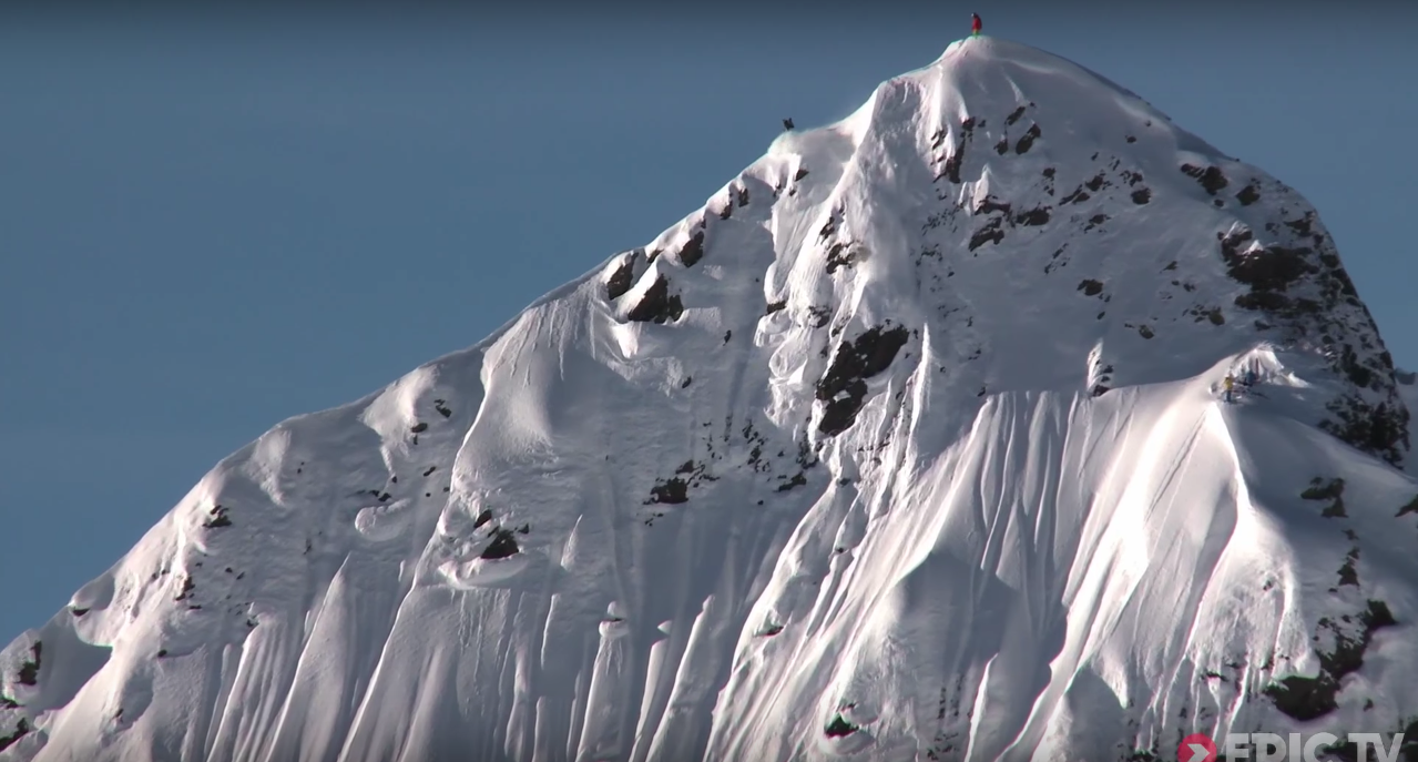 First Descent of Austria's Steepest Powder Line - The Heli Blog