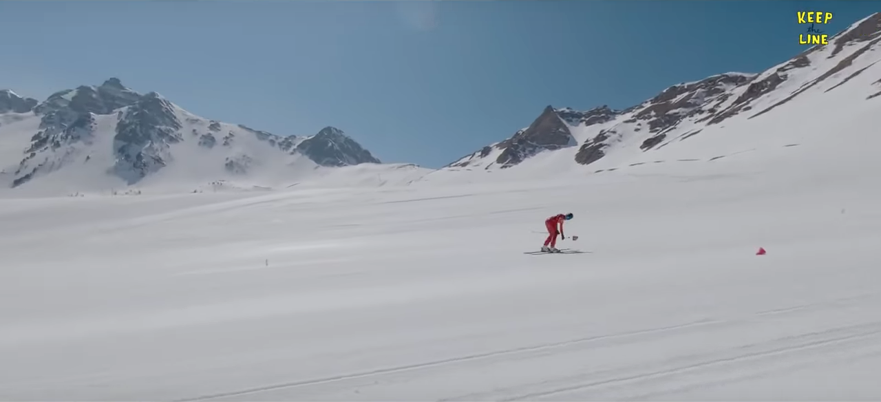 Switch Skiing World Record Set at 86 MPH - The Heli Blog