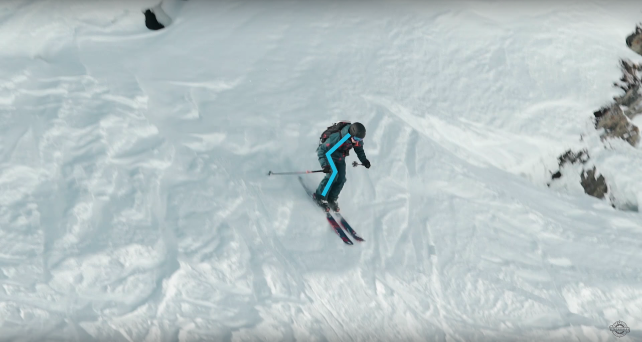 How to Cliff Drop on Skis - The Heli Blog